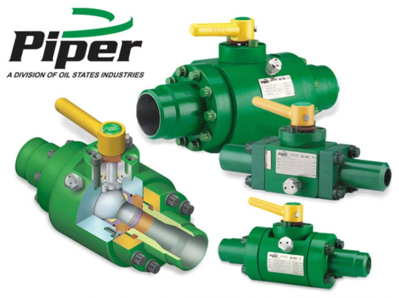 Oil States Piper Valve Series PB Ball Valves – LCM Industries